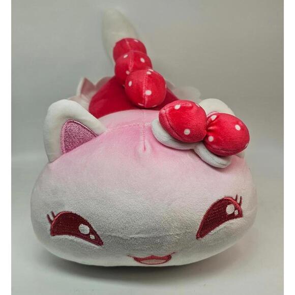 Aphmau | Other | Aphmau Meemeow Strawberry Shortcake Cat Plush Red Bow ...
